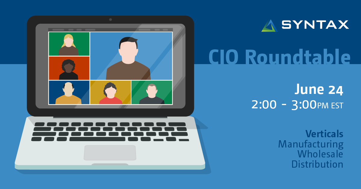 Syntax CIO Round Table: On-Demand Webinar